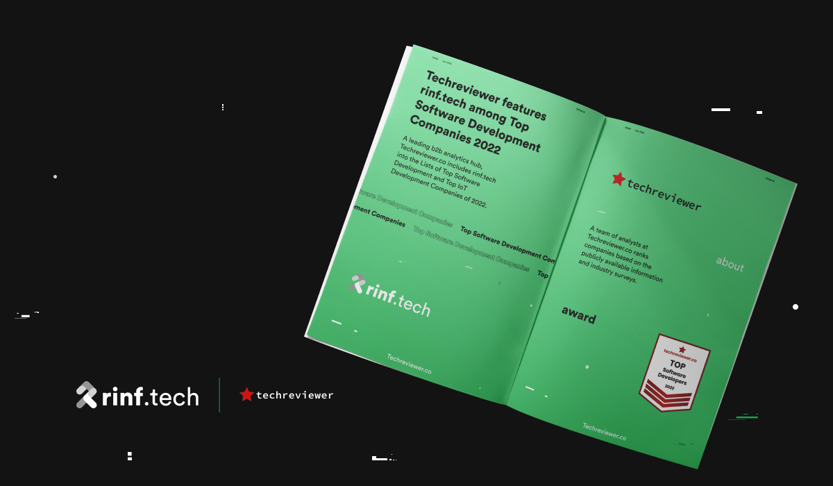 Techreviewer features rinf.tech among Top Software Development ...